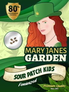 Sour Patch Kids Strain Feminized Marijuana Seeds | Mary Jane's Garden